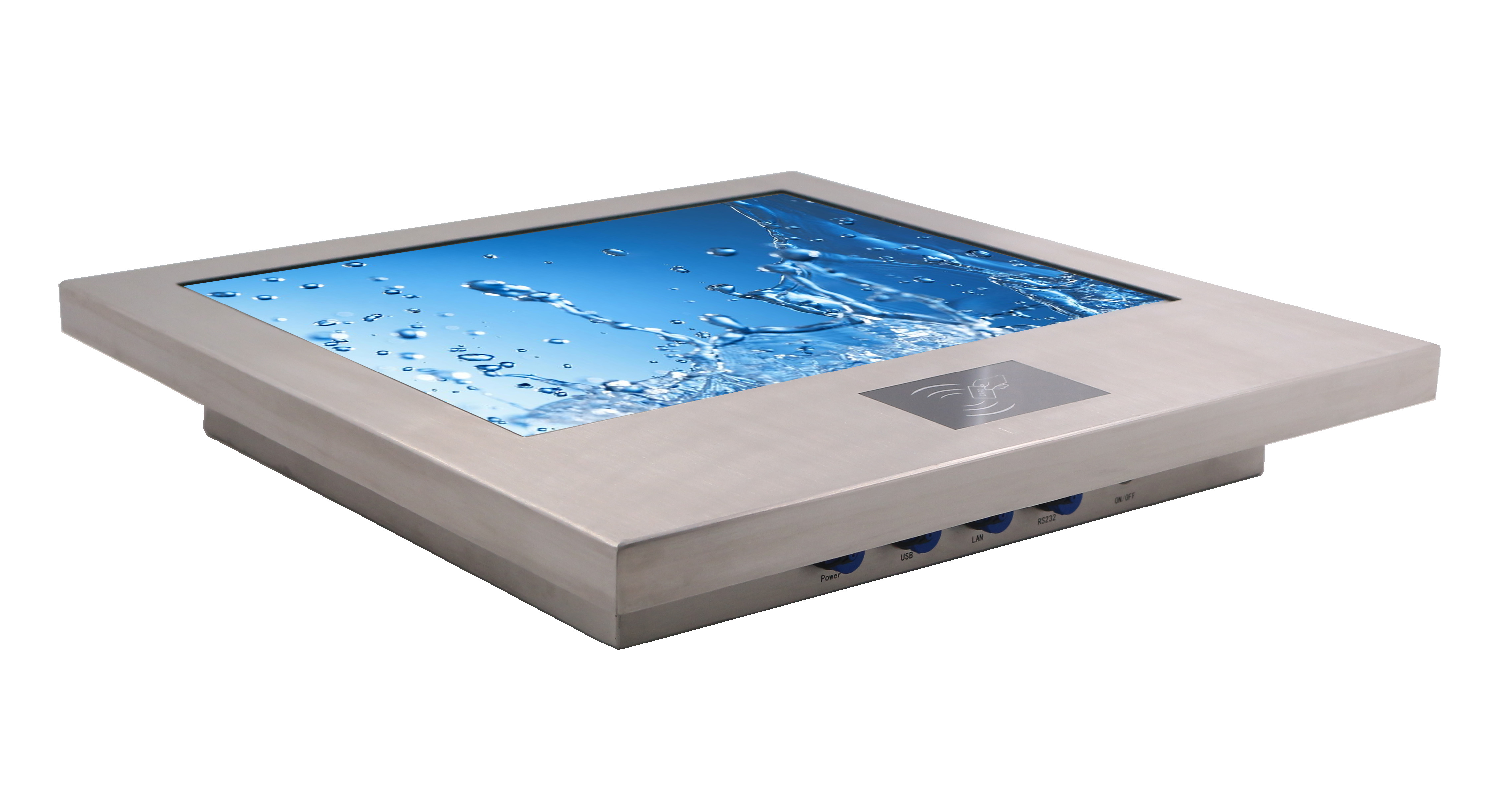 waterproof industrial panel pcs with open platform RFID 125KHz J1900 ...