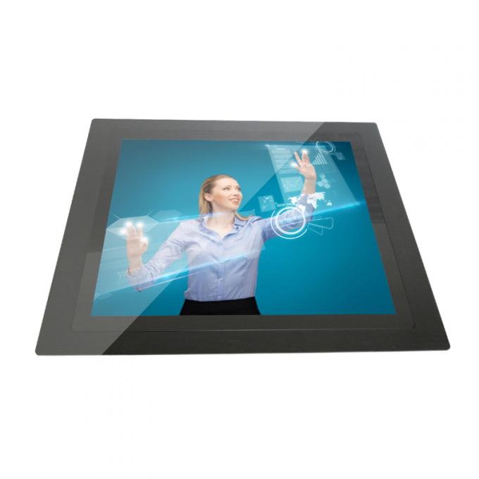 1280 × 1024 17 Inch Flat Screen Monitor , Long Life Cycle Pcap Touch ...